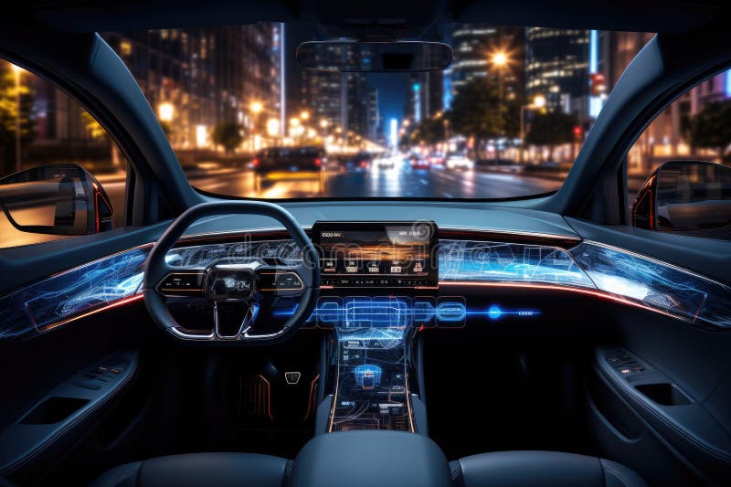 Tehnologie Car Cockpit Hud Folosind Un Senzor De Inteligență ...