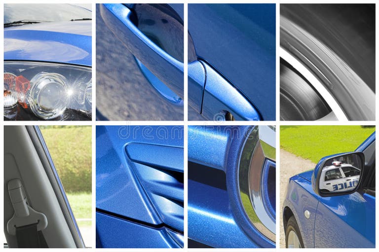 Car collage stock photo. Image of traveling, concept, stylish - 874282
