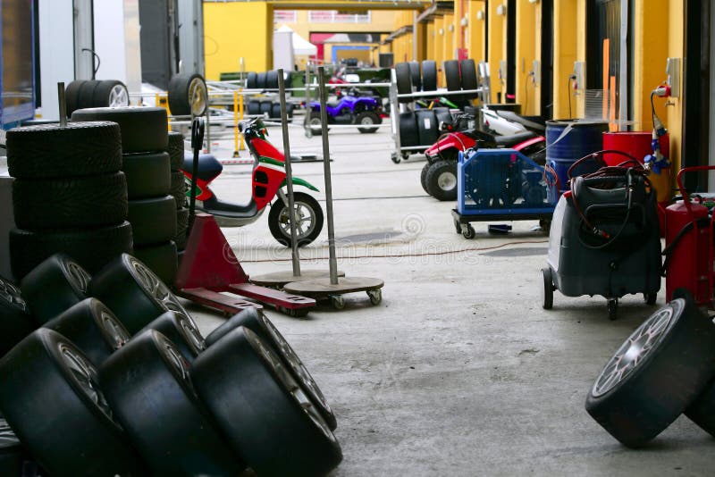 Car Competition Races Training Day Stock Photo - Image of metal ...