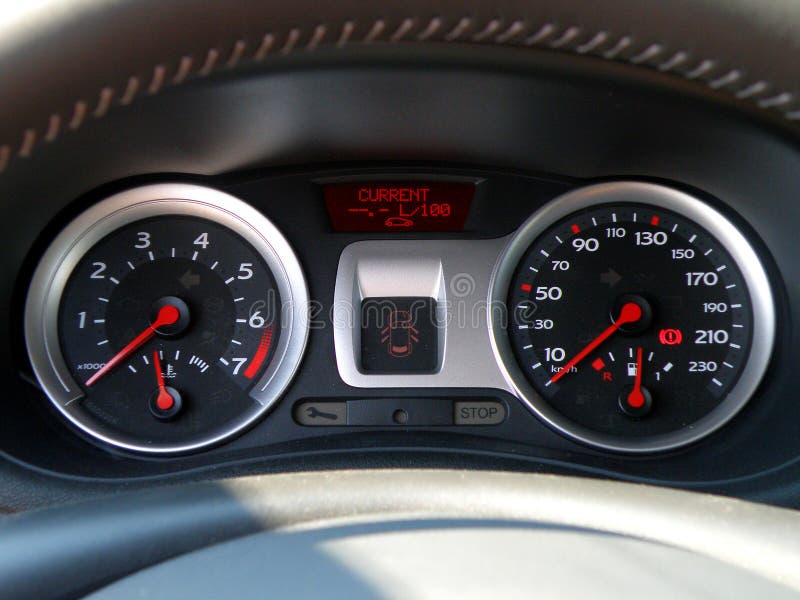 Car control panel stock image. Image of door, closeup - 6314895