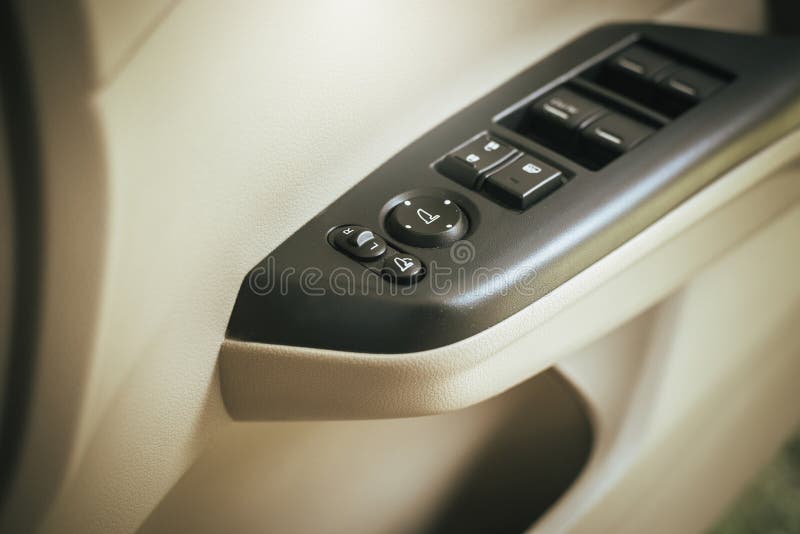 Car Control Panel of Auto Button Glass,lock Door and Controlling Window ...