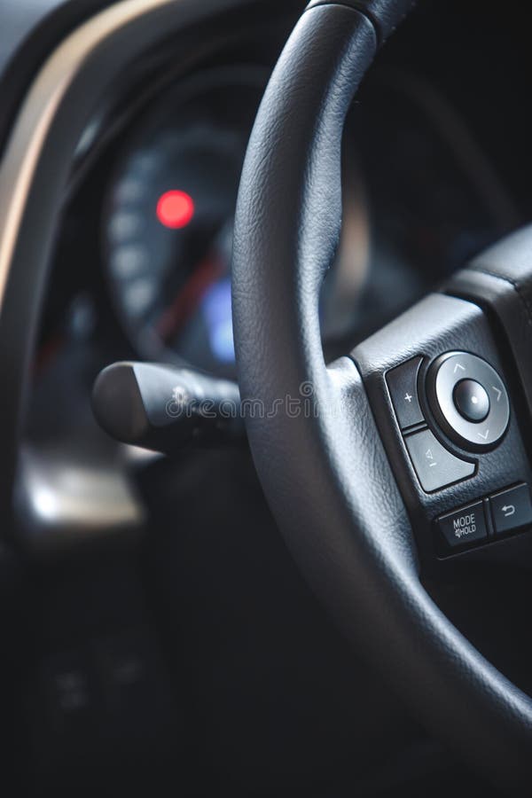 Car Control Panel Close Up, Dashboard Stock Photo - Image of control ...