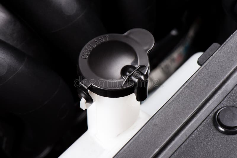 Car coolant system stock image. Image of vehicle, bottle - 159110171