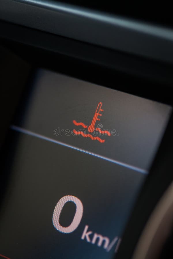 Car coolant warning stock image. Image of engine, warn - 74822761