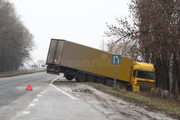 Car crash. stock photo. Image of crushed, engine, flipped - 13298190
