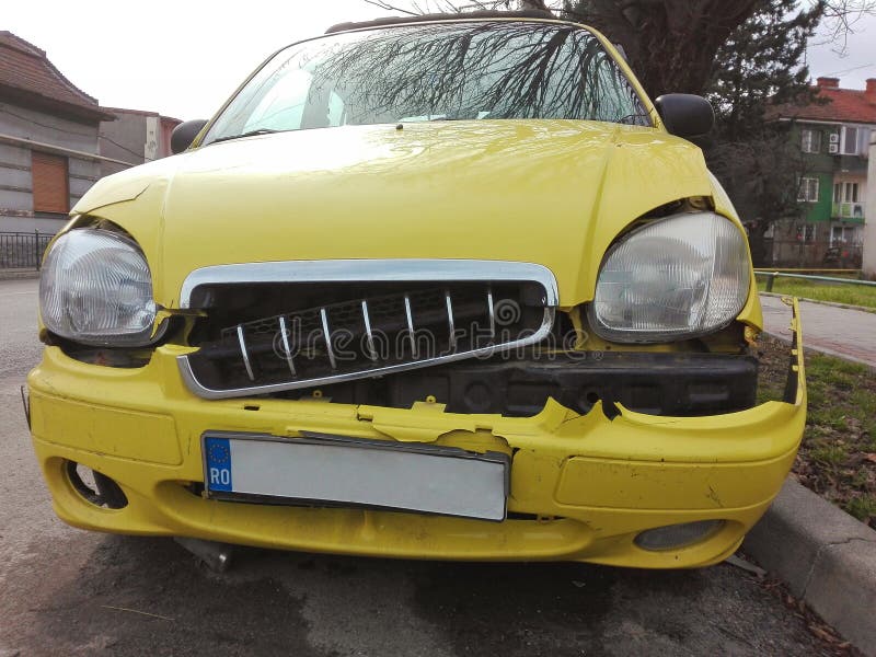 Car crash stock image. Image of damaged, destruction - 89832887
