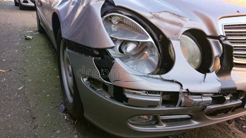 Front End Car Crash stock image. Image of emergency, auto - 10618467