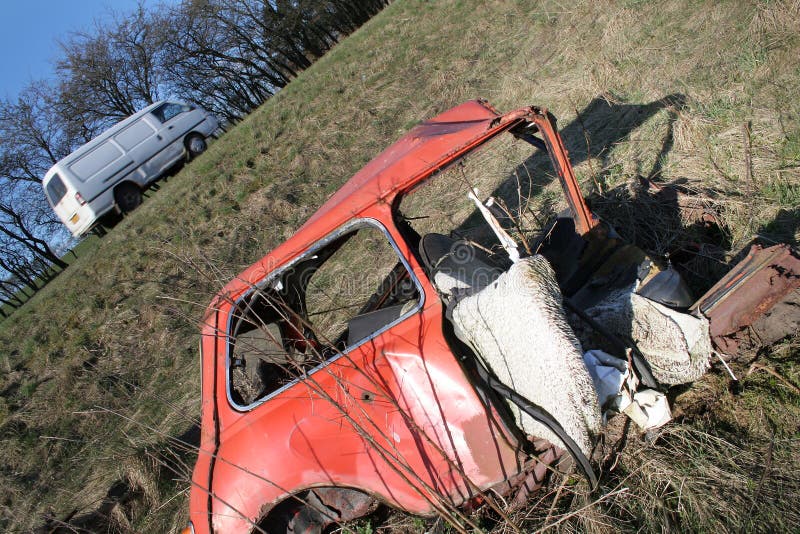 Car crash mini stock photo. Image of environment, wreck - 2204326