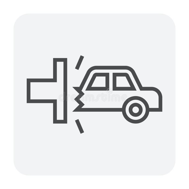 Car crash test stock vector. Illustration of research - 169461161