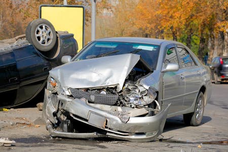 Car crash, Two broken cars stock image. Image of loss - 14290027