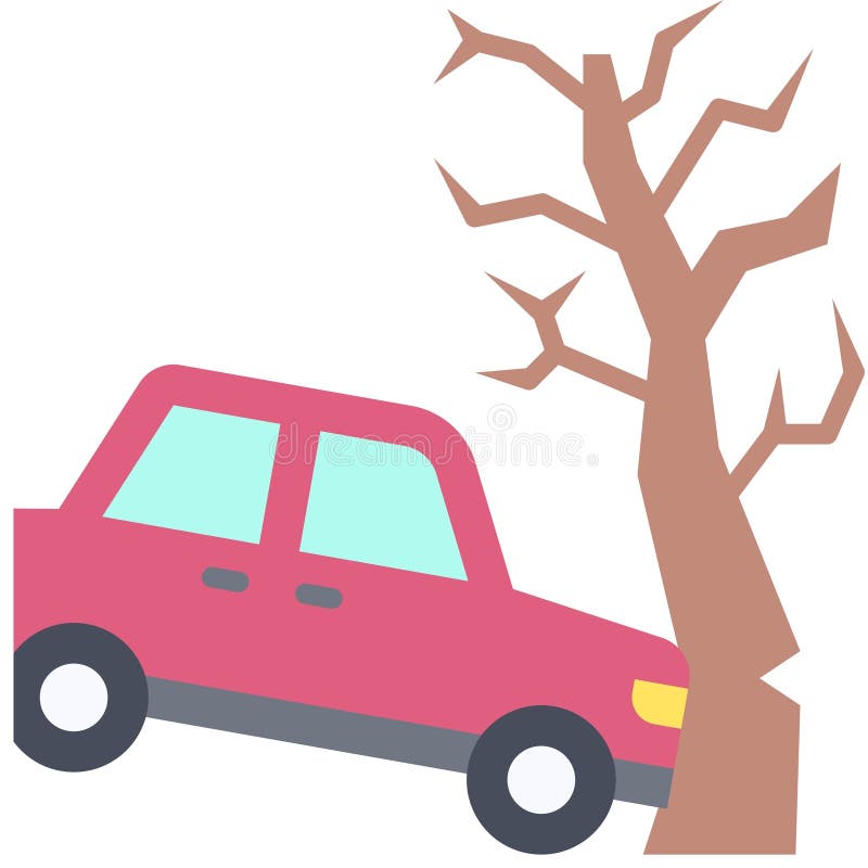Car Crashed Tree Stock Illustrations – 106 Car Crashed Tree Stock ...