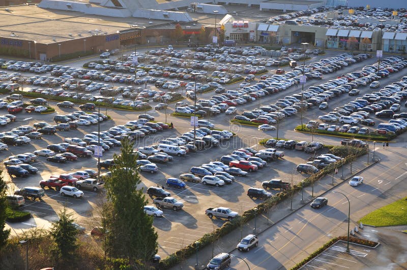 Car crowded parking place stock image. Image of congested - 2685437