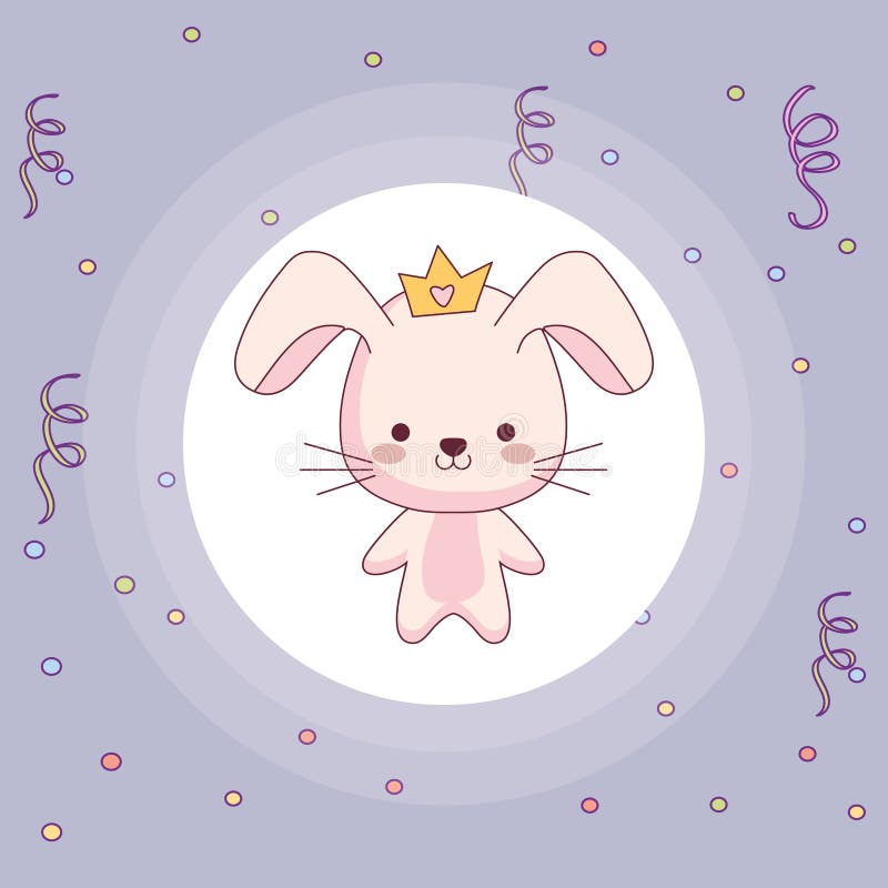 Car?cter Lindo Y Peque?o Del Conejo Ilustración del Vector ...