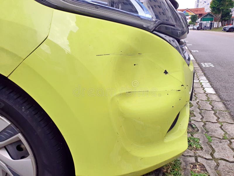 Car with damage stock photo. Image of traffic, driver - 290510630
