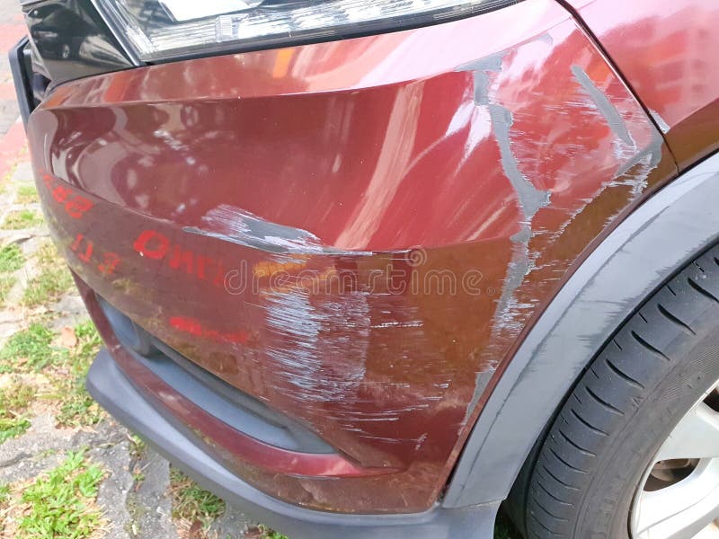 Van with damage stock photo. Image of economy, dented - 306654388