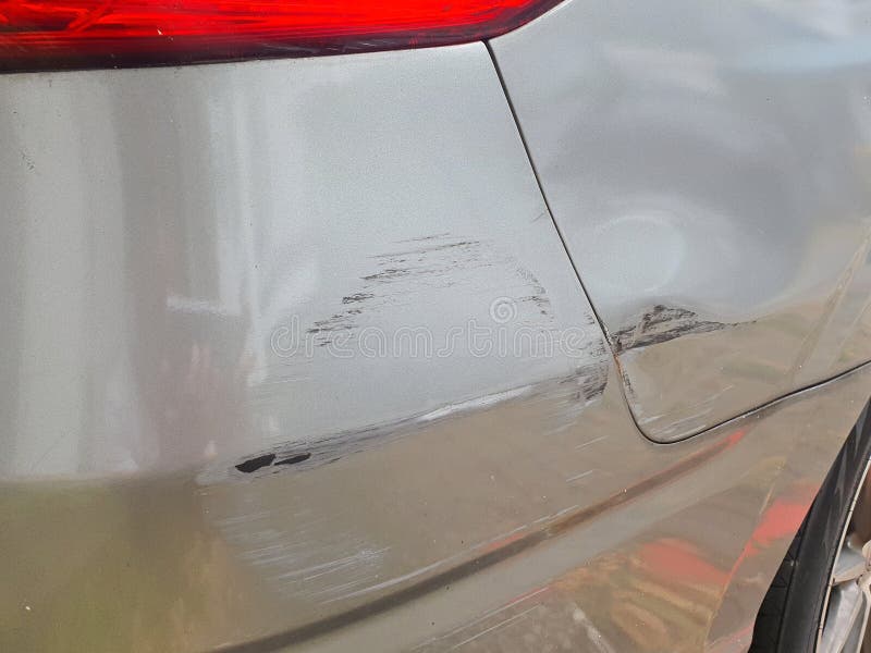 Car with damage stock photo. Image of accident, crush - 289217902