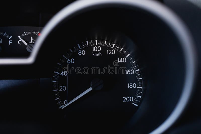 This Car Dashboard Auto Digital Fast Speed Meter Number Kilometer Km ...