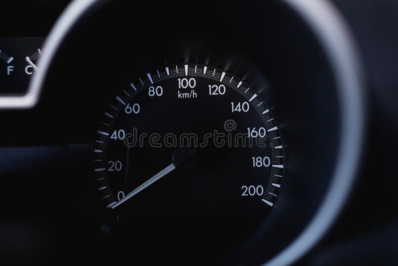 This Car Dashboard Auto Digital Fast Speed Meter Number Kilometer Km ...