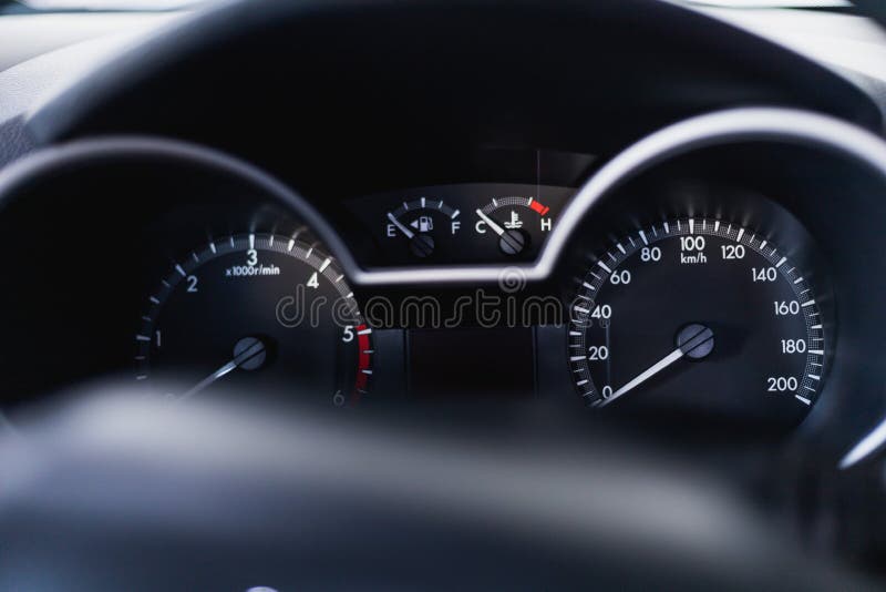 Car Dashboard Auto Digital Fast Speed Meter Number Kilometer Km for ...