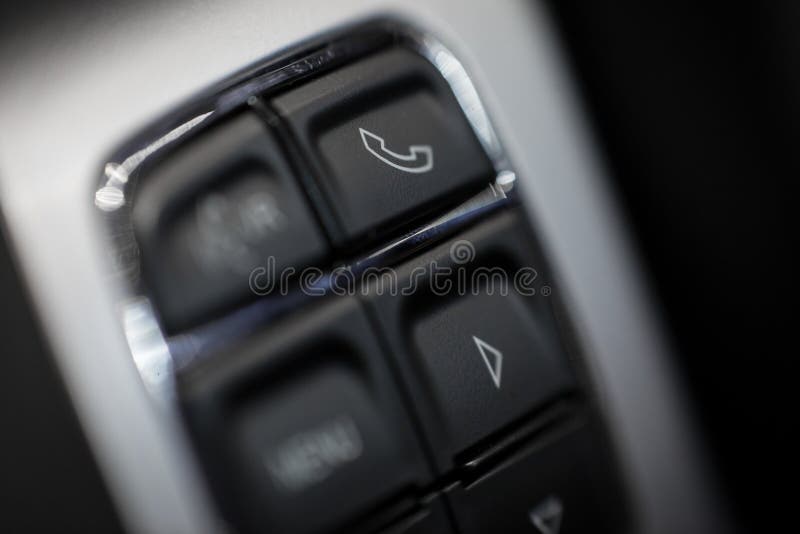 Car dashboard buttons stock image. Image of menu, luxury - 47593159