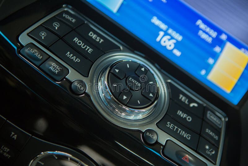 Car dashboard close up stock photo. Image of instrument - 145073612