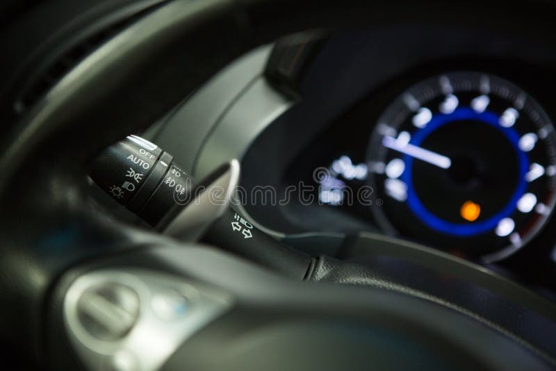 Car dashboard close up stock image. Image of glow, technology - 145073659