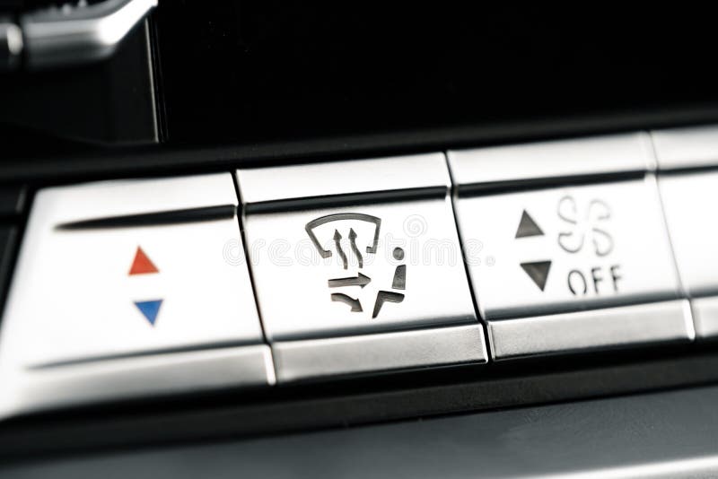 Car Dashboard Control Panel Buttons Close Up Stock Image - Image of ...