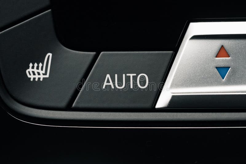 Car Dashboard Control Panel Buttons Close Up Stock Image - Image of ...