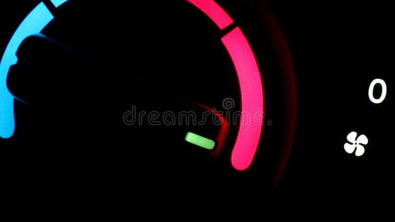 Car Dashboard Heating Dial Still Image Video Stock Footage - Video of ...