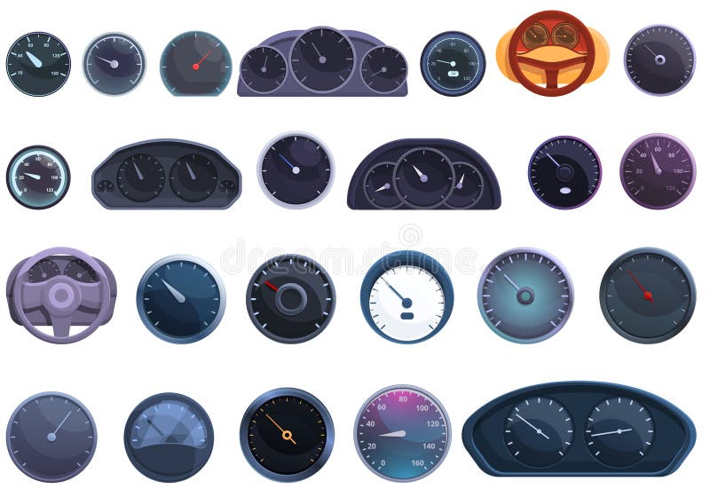 Car Dashboard Icons Stock Illustrations – 3,810 Car Dashboard Icons ...