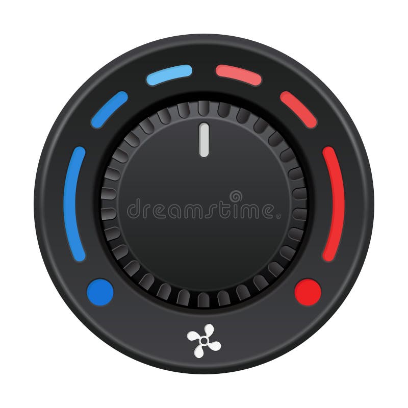 Car Temperature Knob Stock Illustrations – 55 Car Temperature Knob ...