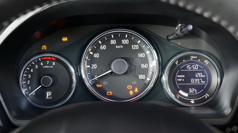 Car Dashboard Panel, Automobile Speedometer and Display Control System ...
