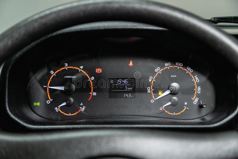 Car dashboard stock photo. Image of race, dial, high - 274933248
