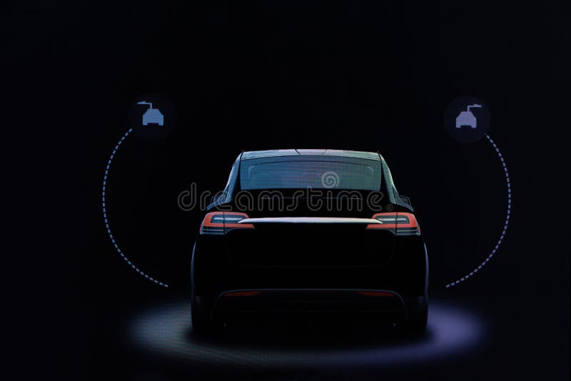 Car Dashboard Screen, Car Interior, Controlling Smart Car Setting ...