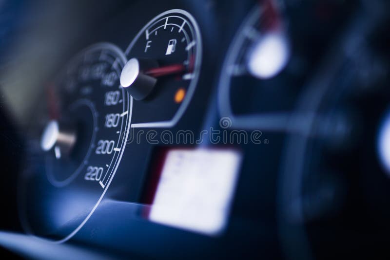 Modern Car Speedometer stock photo. Image of speed, modern - 137875390