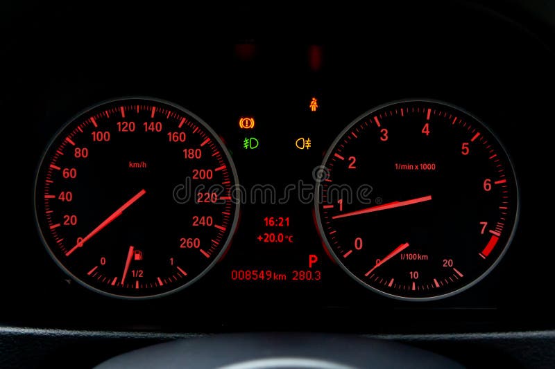 Car dashboard stock image. Image of motor, display, technology - 39224461