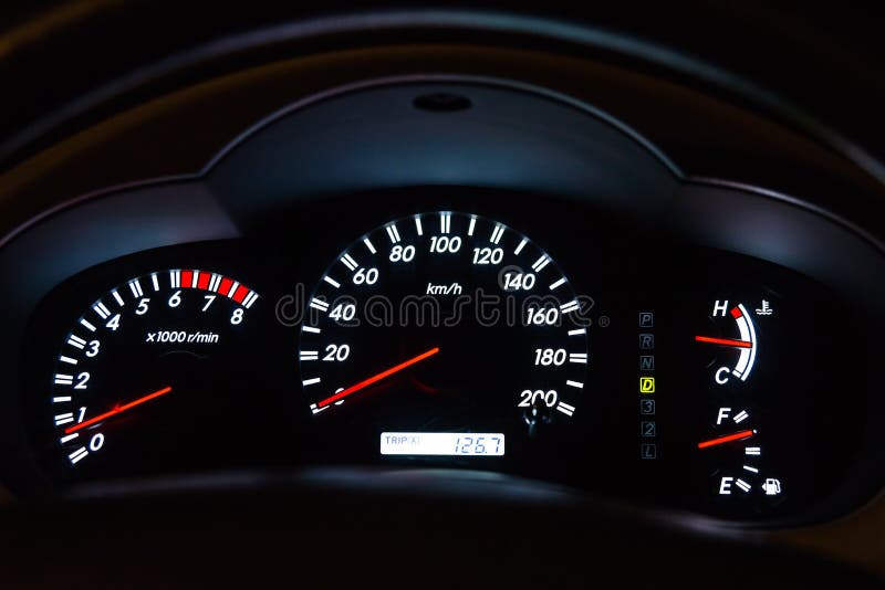 Car dashboard stock image. Image of vehicle, instrument - 39829727