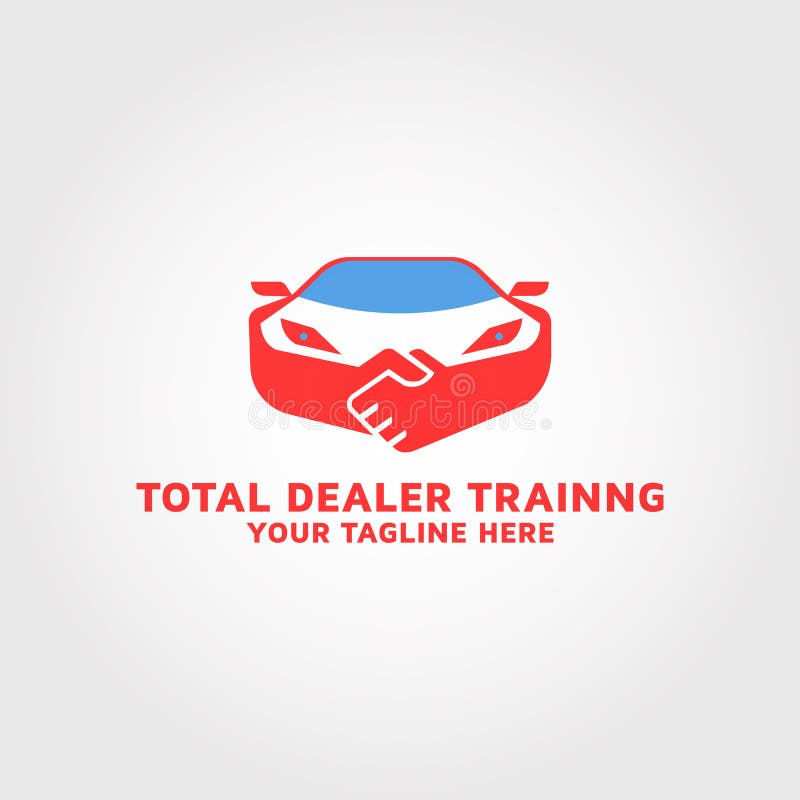Car Dealer Vector Logo Design Stock Vector - Illustration of auto ...