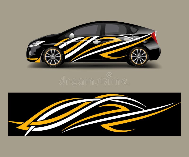 Car Decal Vector, Graphic Abstract Racing Designs for Vehicle Sticker ...