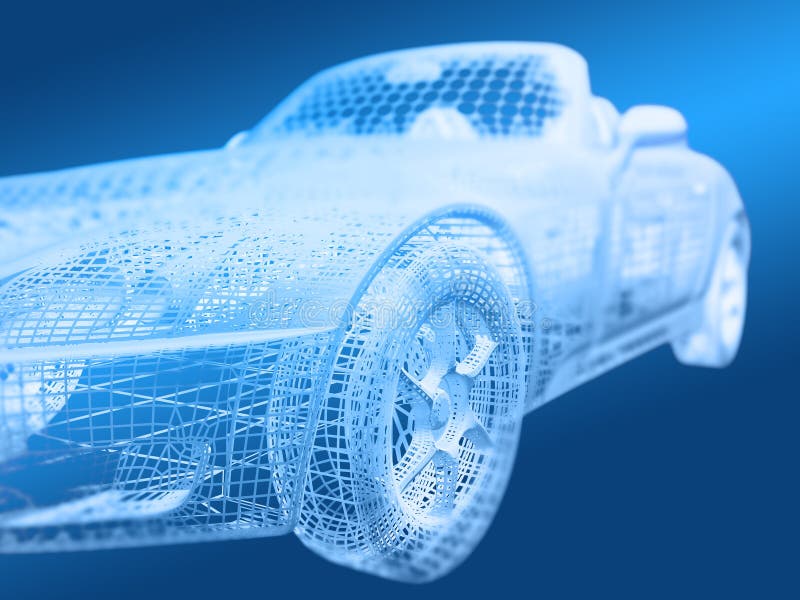 Car design stock illustration. Illustration of metallic - 40146957