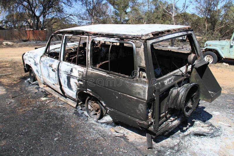 Car destroyed stock photo. Image of building, destroyed - 36836986