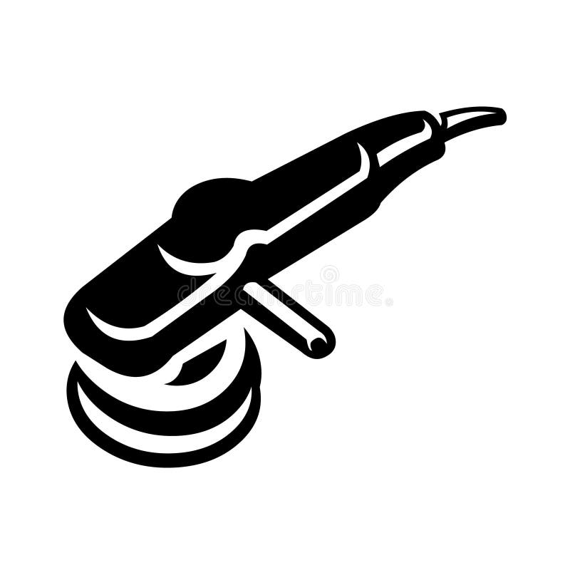 Car Detailing Polisher Machine Isolated Stock Illustration ...