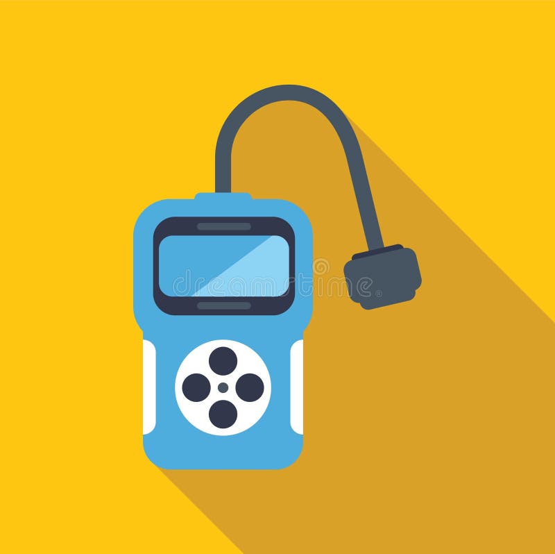 Car Diagnostic Scanner Tool Showing Engine Error Codes on Display Stock ...