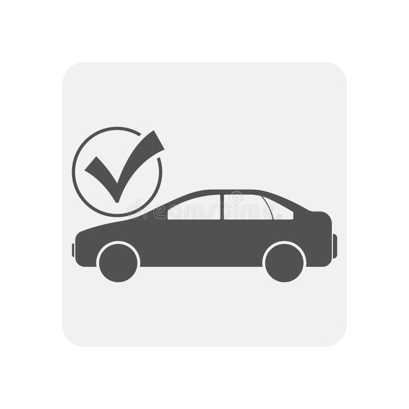 Car Diagnostics Icon with Automobile Element Stock Illustration ... Car Diagnostics Icon with Automobile Element Stock Illustration ...