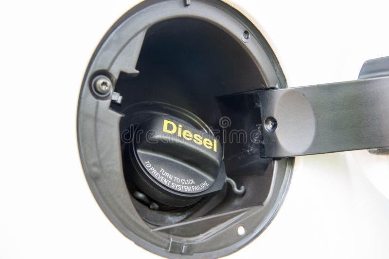 Car Diesel Euro 5 Fuel Tank Cap Stock Image - Image of engine, lution ...