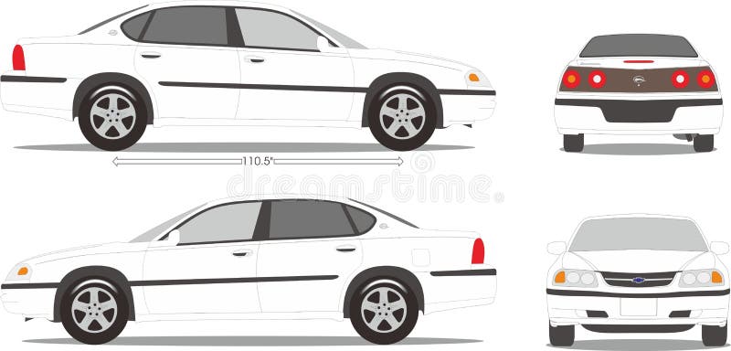 Car dimension style stock vector. Illustration of design - 91574718