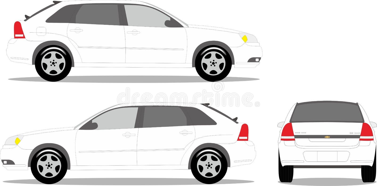 Car dimension style stock illustration. Illustration of company - 91574410