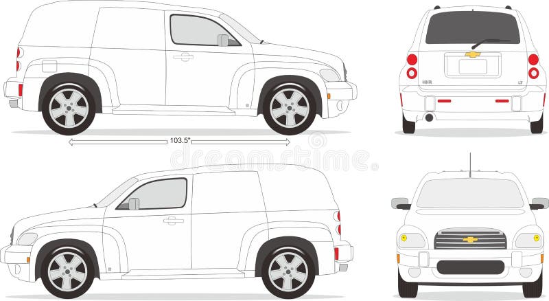 Car dimension style stock vector. Illustration of vector - 91574705