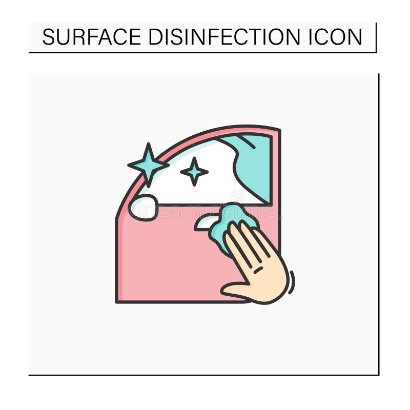Disinfection Color Line Icon Set, Cleaning Symbols Collection, Vector ... Disinfection Color Line Icon Set, Cleaning Symbols Collection, Vector ...