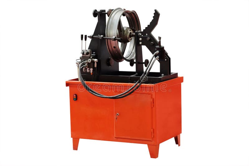 Car disk repair machine stock photo. Image of spare, machineshop - 44238402